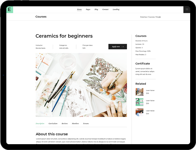 Course Presentation – ScriptCamp